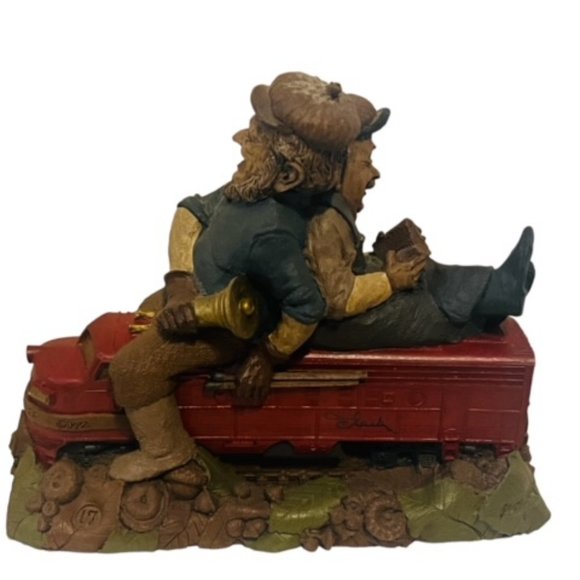 Accents | Tom Clark Figurine Gnome Elf Signed Cairn Sculpture Train ...